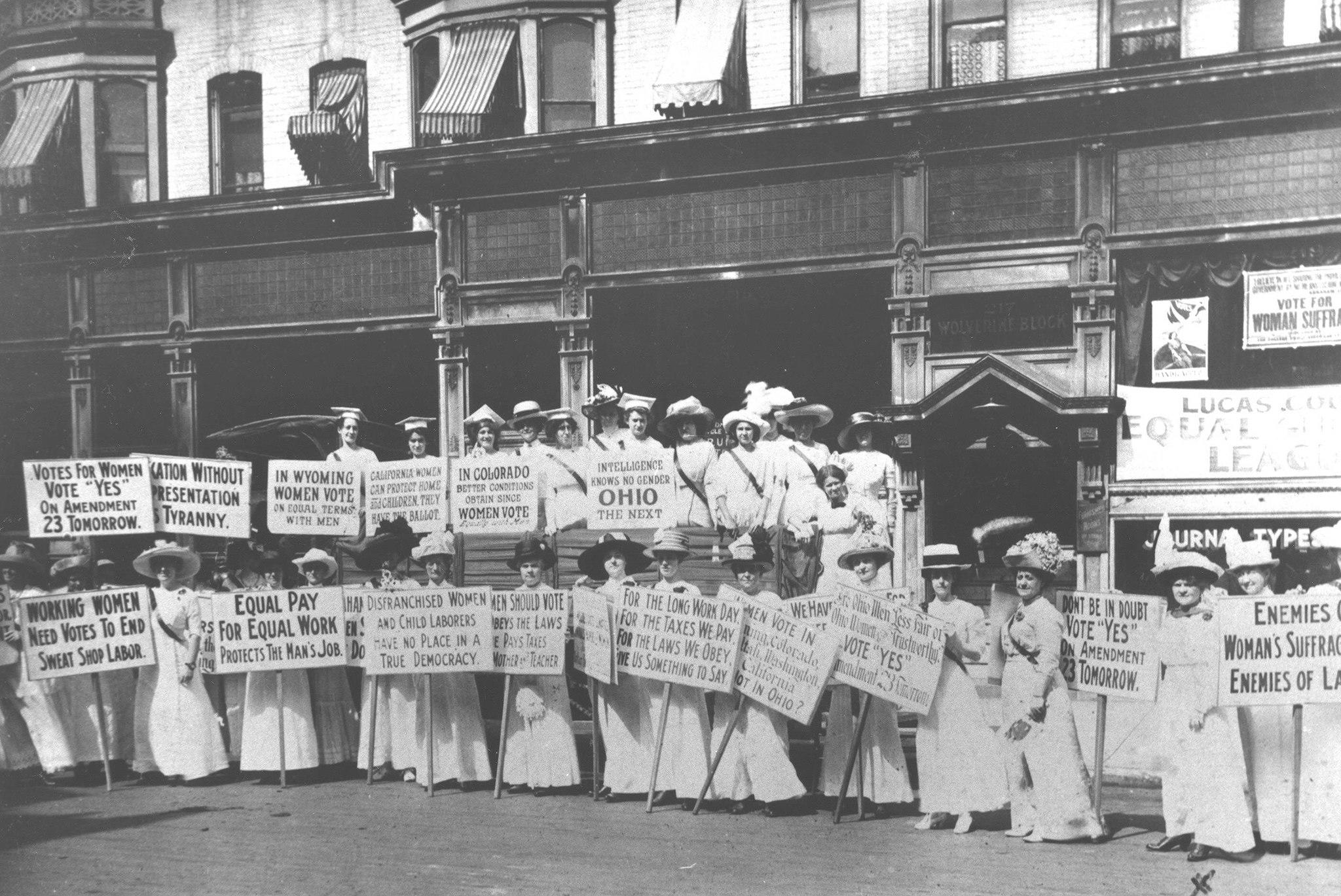 General Information About the Women's Suffrage Movement